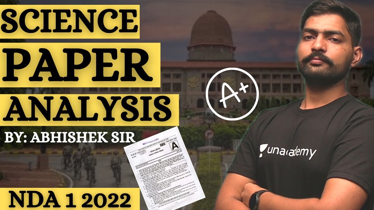 NDA Answer Key 🔥- Paper Analysis NDA 1 2022 | Expected NDA Cut-Off ...