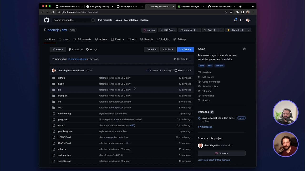 Discussing Adonisjs V6 Plans And Env Repo Overview Youtube
