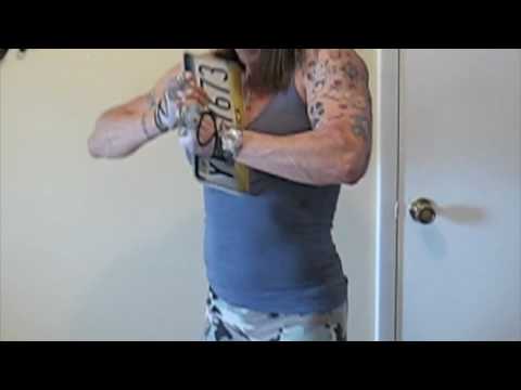 ripping license plate - YouTube
