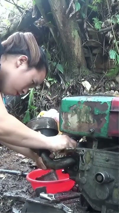 Restoration Oil Pipe On D8 Engine Broke Down 30 Years Ago By A Master
