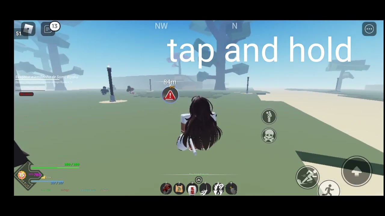 how to do the second quest in project slayers mobile - YouTube