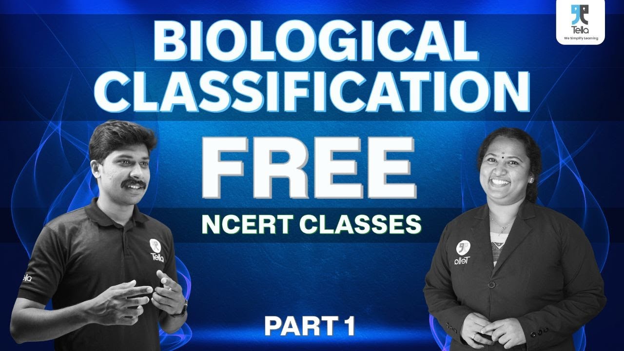 Biological Classification Part-1| Free ആയി പഠിക്കാം ! | Tella Classes ...