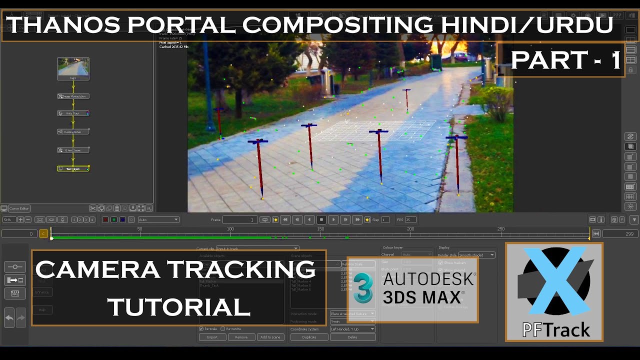 Thanos Portal Compositing/PFtrack Tracking & exporting To 3ds Max ...