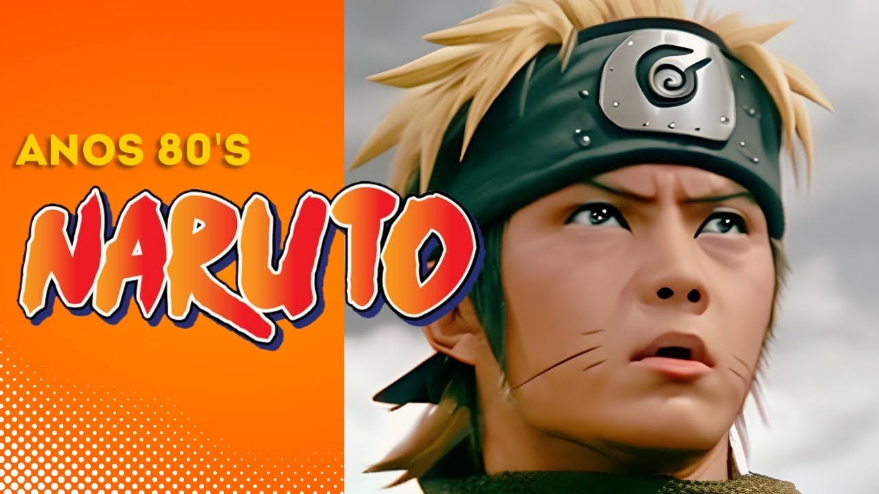 NARUTO O FILME anos 80 (old movie Naruto) - YouTube