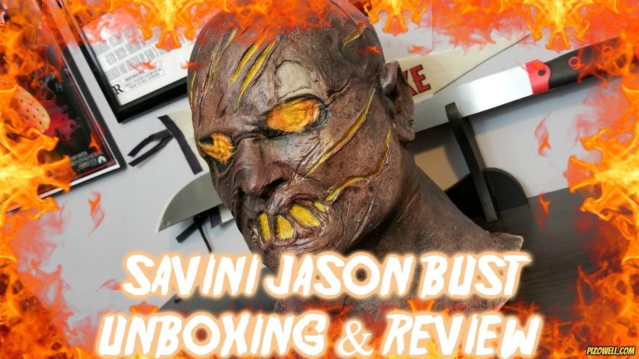 Savini Jason Bust Unboxing & Review - YouTube