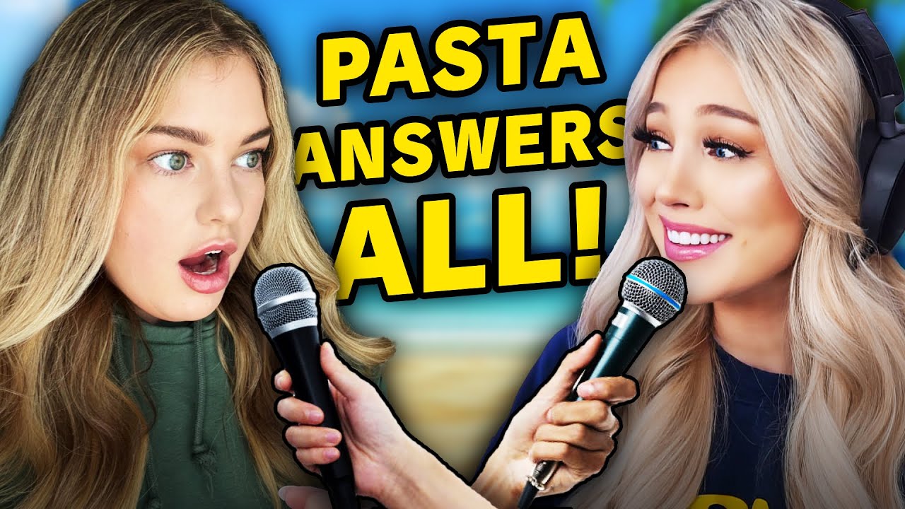 PASTA FACE REVEALS & ANSWERS EVERYTHING ABOUT HERSELF & THE VANOSS CREW ...