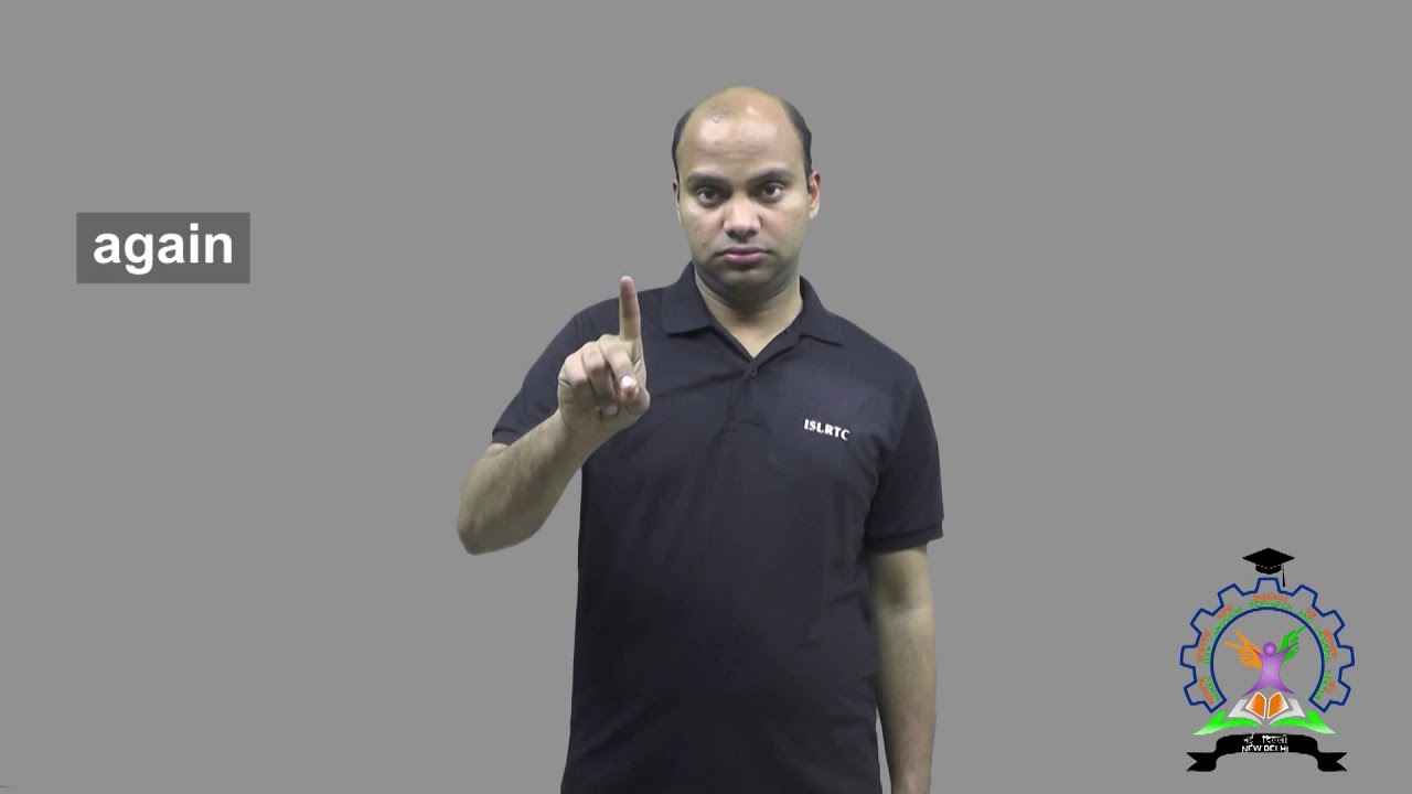 again, repeat (sign 1) - YouTube