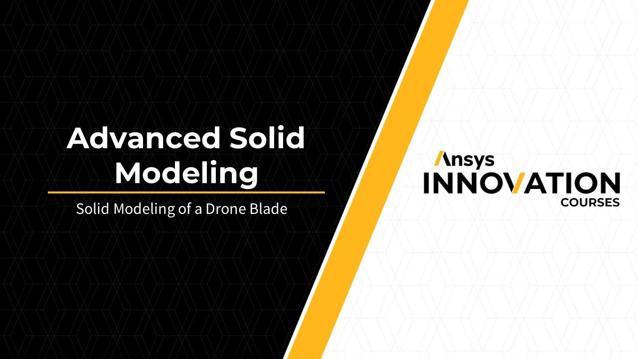 Solid Modeling of a Drone Blade — Lesson 2 - YouTube