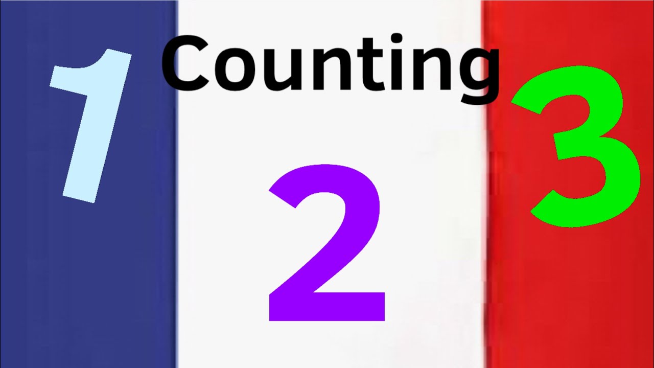 Counting in French - YouTube