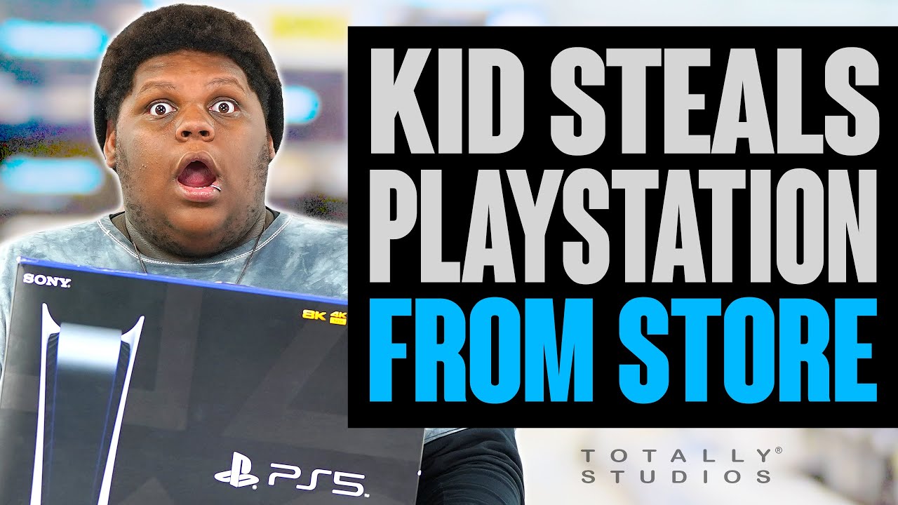 KID STEALS PlayStation 5 from Store. What Happens with Surprise Ending ...
