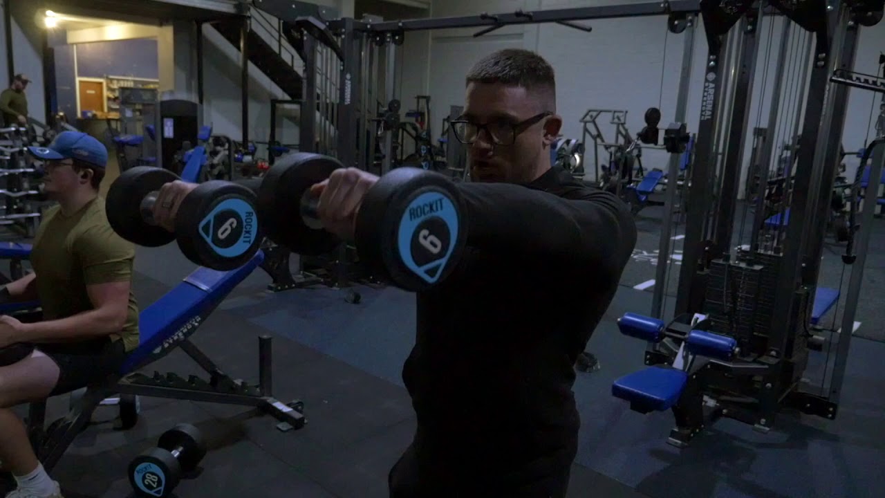 DB Front Raise - YouTube