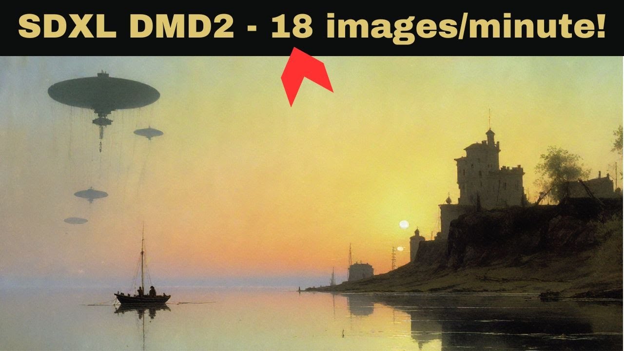 Stable SDXL new model: DMD2 - 4 steps only - Tutorial + Slideshow - YouTube