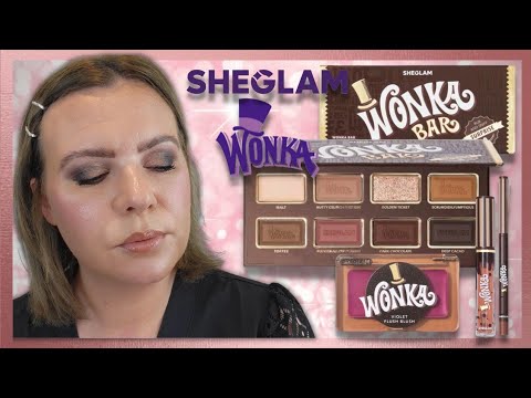 SHEGLAM SHEIN WILLY WONKA THE CHOCOLATE FACTORY Collection Review ...