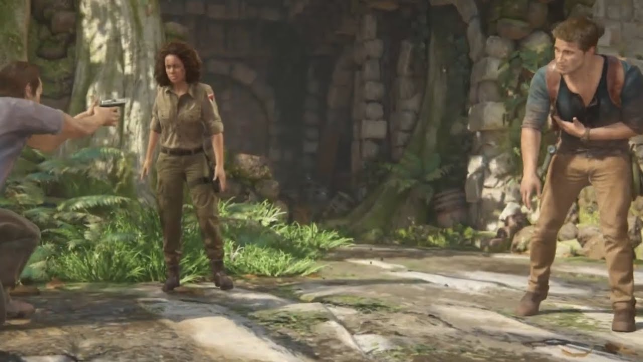 The Epic Chase Uncharted 4 A Thief's End Ps4 - YouTube