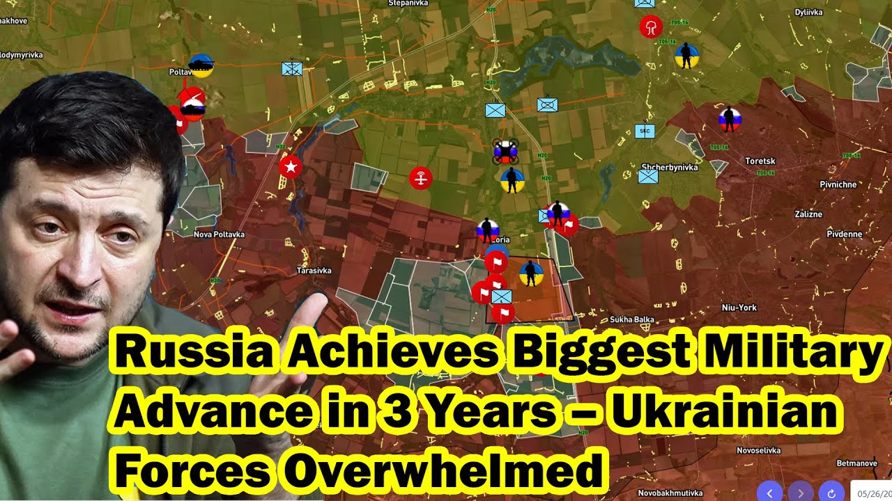 Russia Achieves Biggest Military Advance in 3 Years – Ukrainian Forces ...