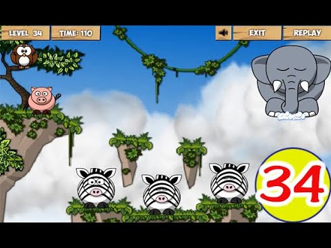 Level 34 | Snoring elephant walkthrough - YouTube