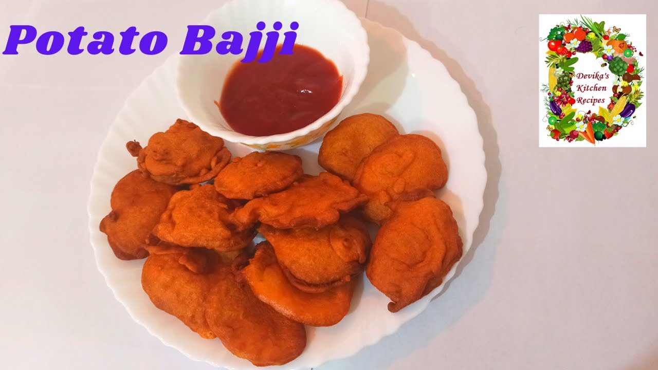 Easy Evening Snack l Potato Bajji l Aloo Bajji /Aloo Pakora / Potato ...