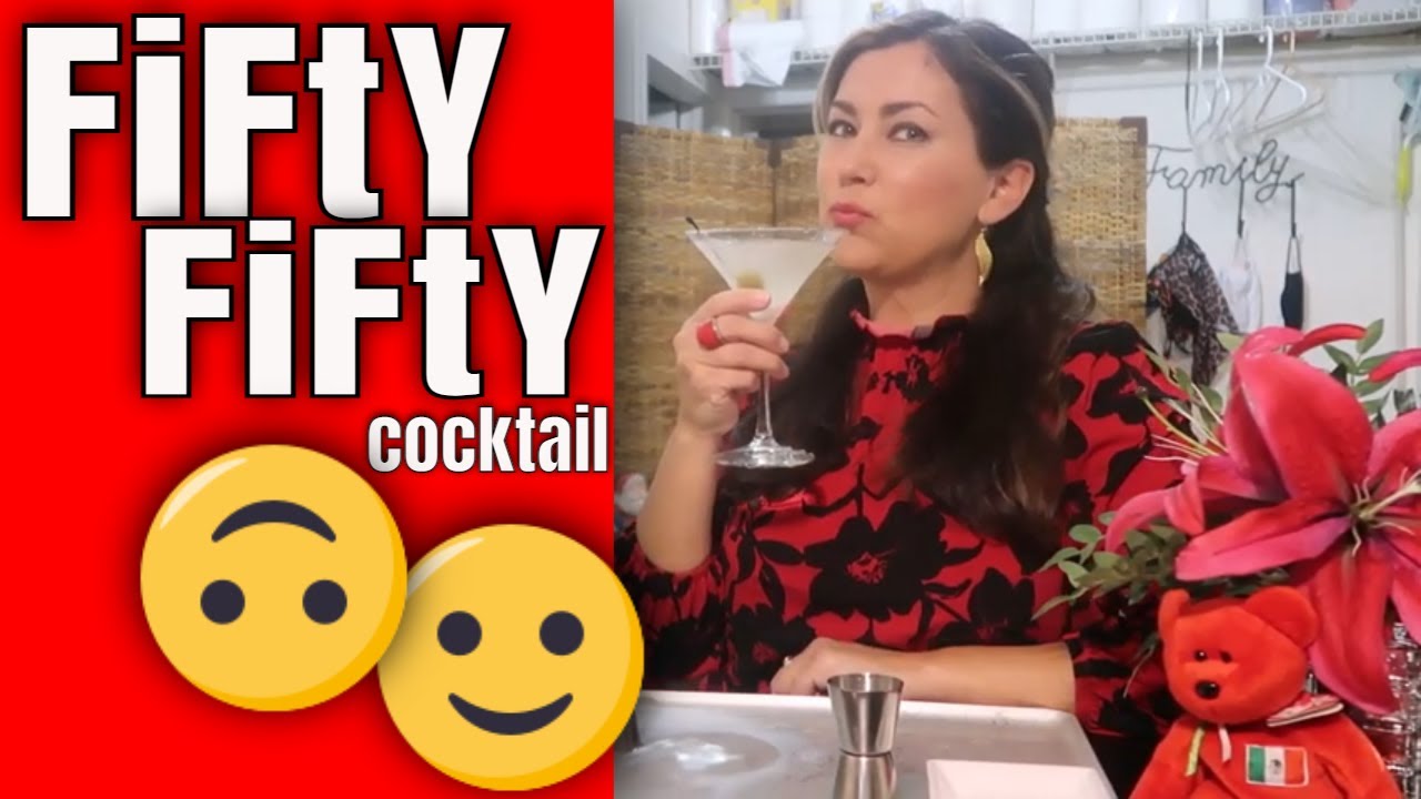 How to make a Fifty Fifty cocktail to remember - simple recipe - YouTube