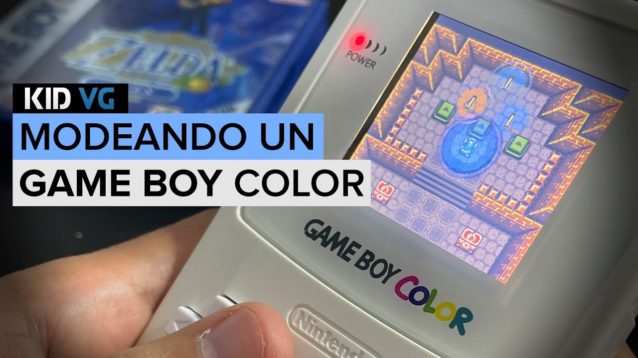 Modeando un Game Boy Color - YouTube