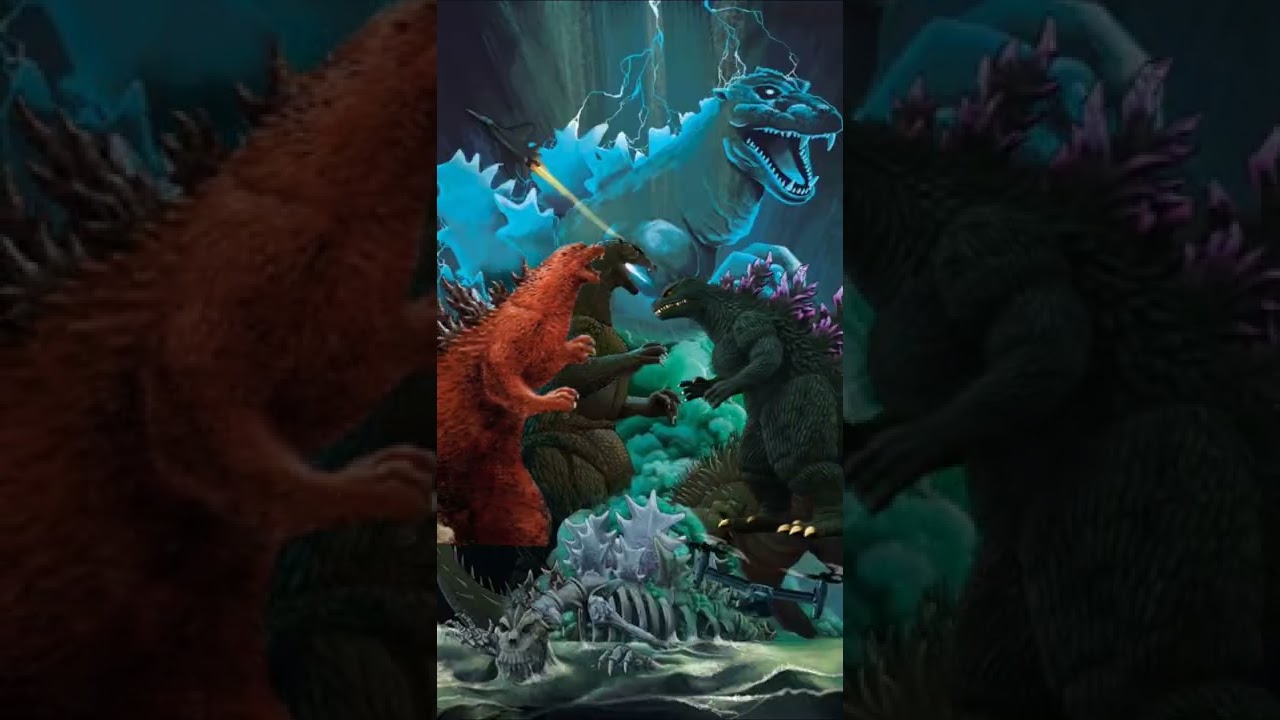 Godzilla In hell vs Todos os Godzillas || Battle Kaijus || Battle ...