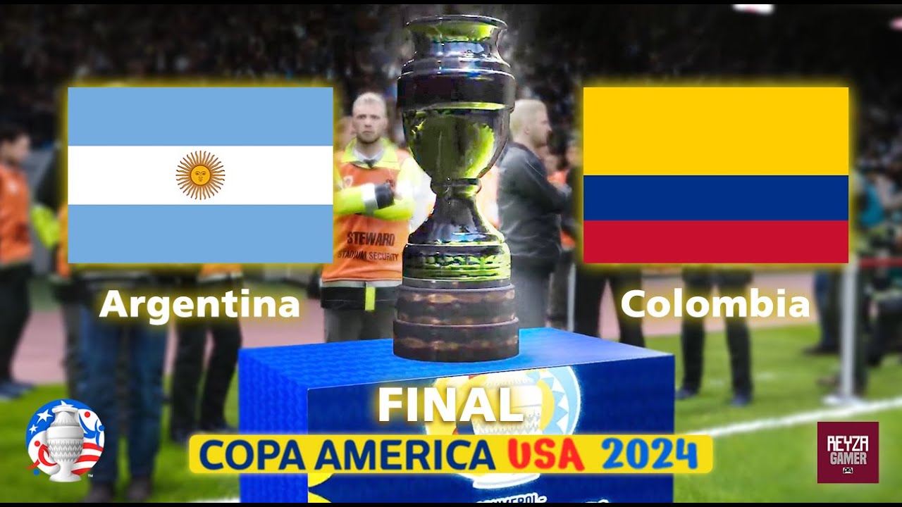 2024 Copa América - Knockout Stage | Argentina VS Colombia | FINAL ...
