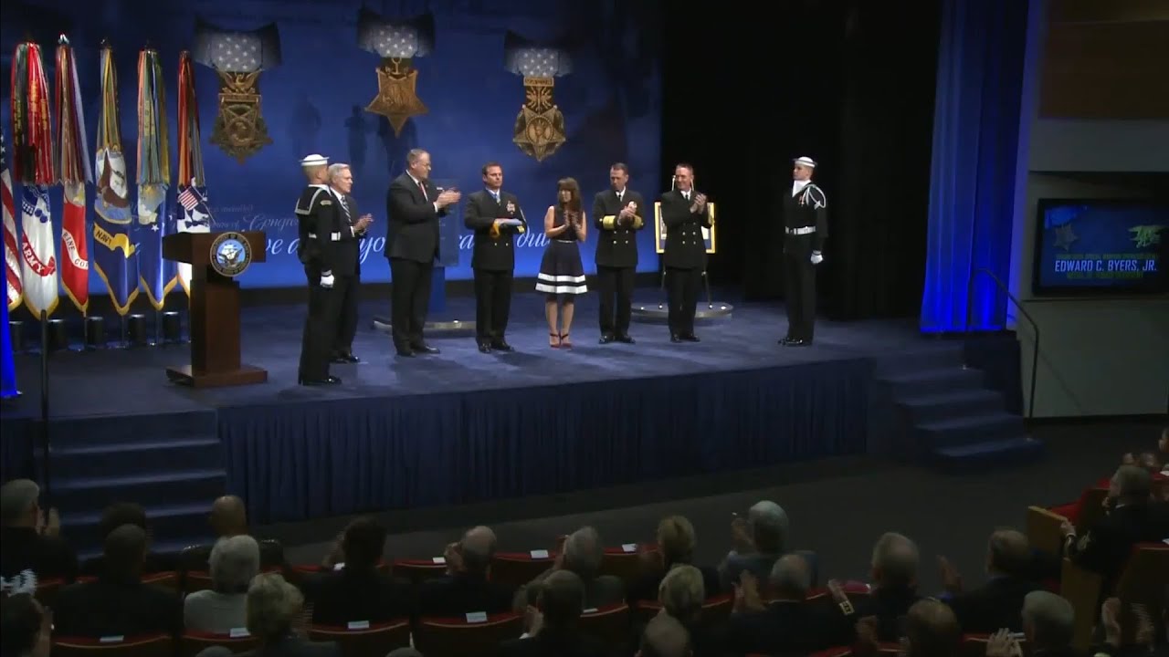 Edward Byers' Hall of Heroes Induction - YouTube