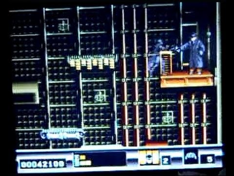 Batman 1989 Sega Genesis Game - Stage 2 - Axis Chemical Factory - YouTube