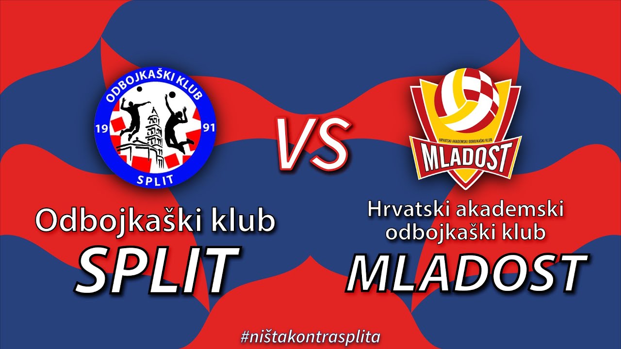 OK Split (M) - HAOK Mladost / Četvrfinale Kupa Vinka Dobrića - YouTube