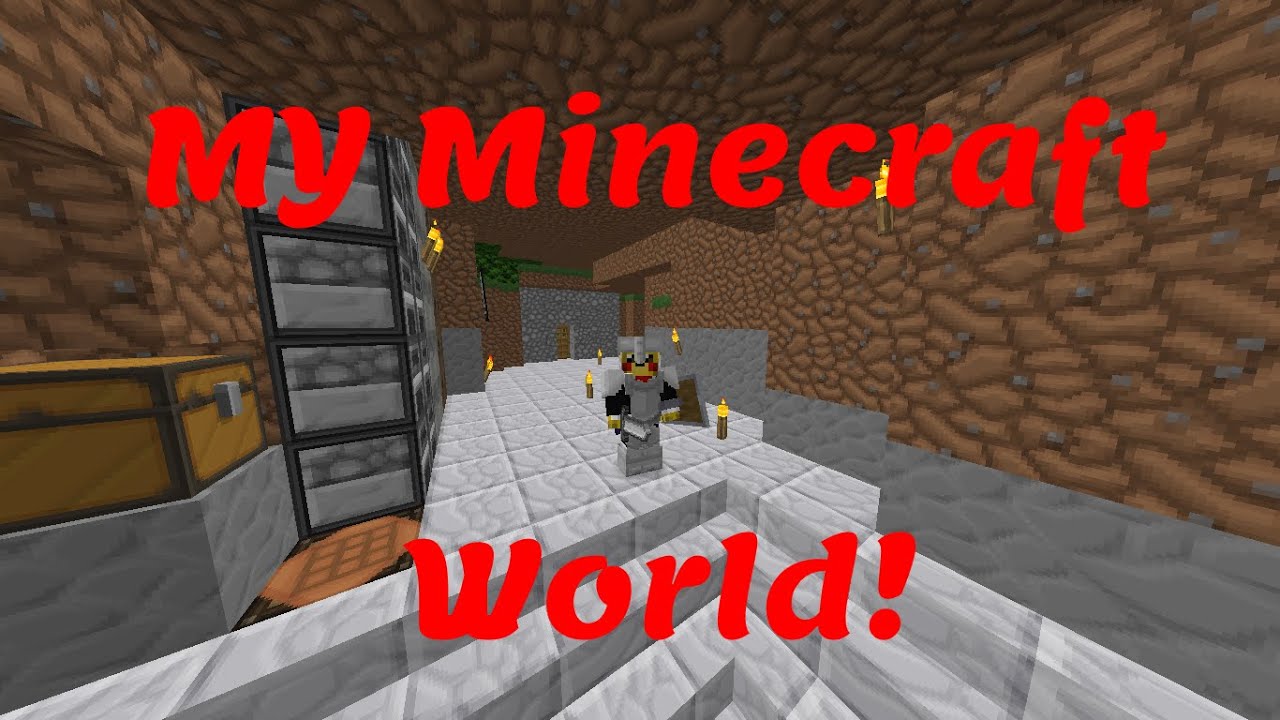 My Minecraft House and World (With Tutorial!) - YouTube