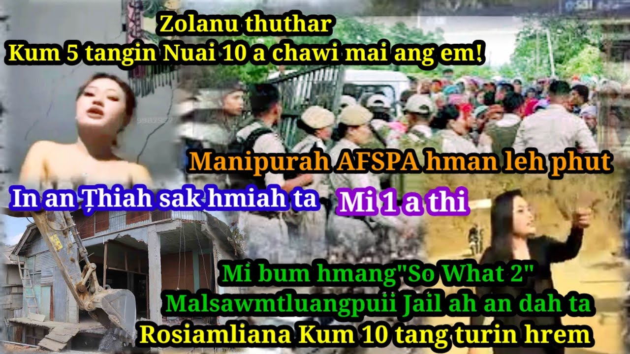 Zolanu thuthar | Mi bum hmang So What 2 Jailah an dah ta | In an țhiah ...