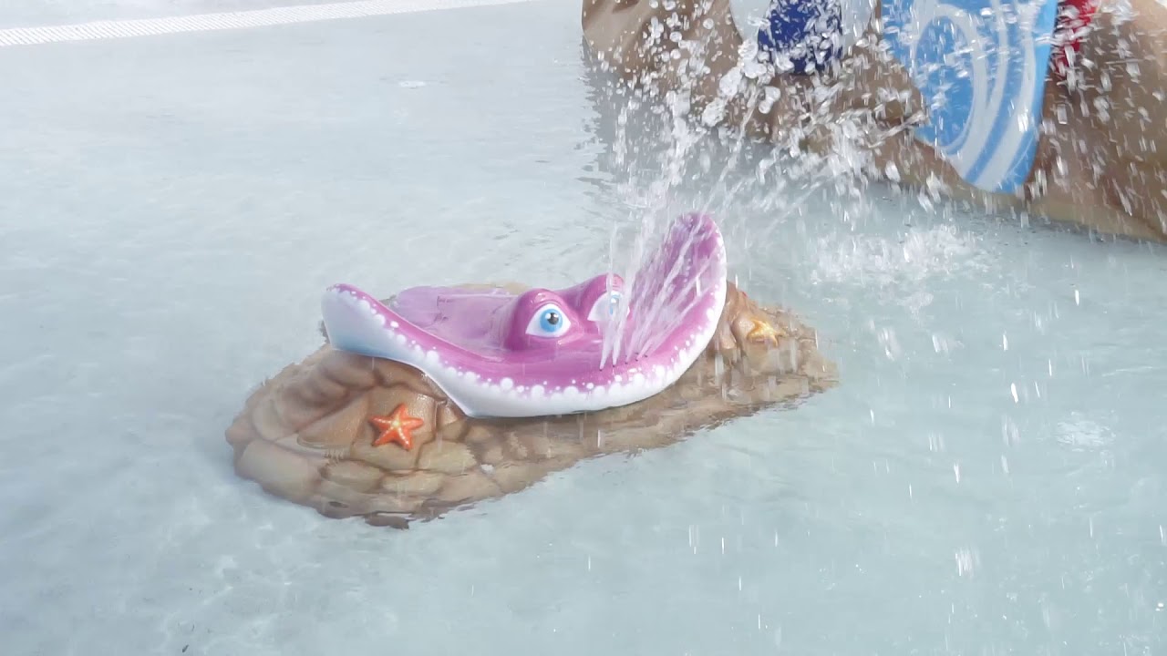 Ann & Chuck Dever Regional Park Pool - Splash Pad - YouTube