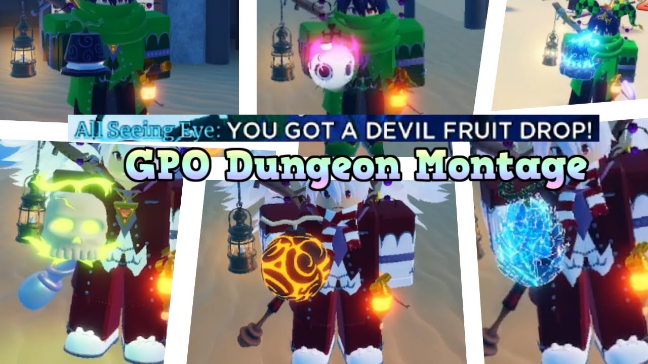 GPO Dungeon Montage with ASE | Grand Piece Online - YouTube