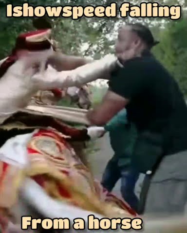 Ishowspeed falling from a horse #shorts #ishowspeed #mythpat - YouTube