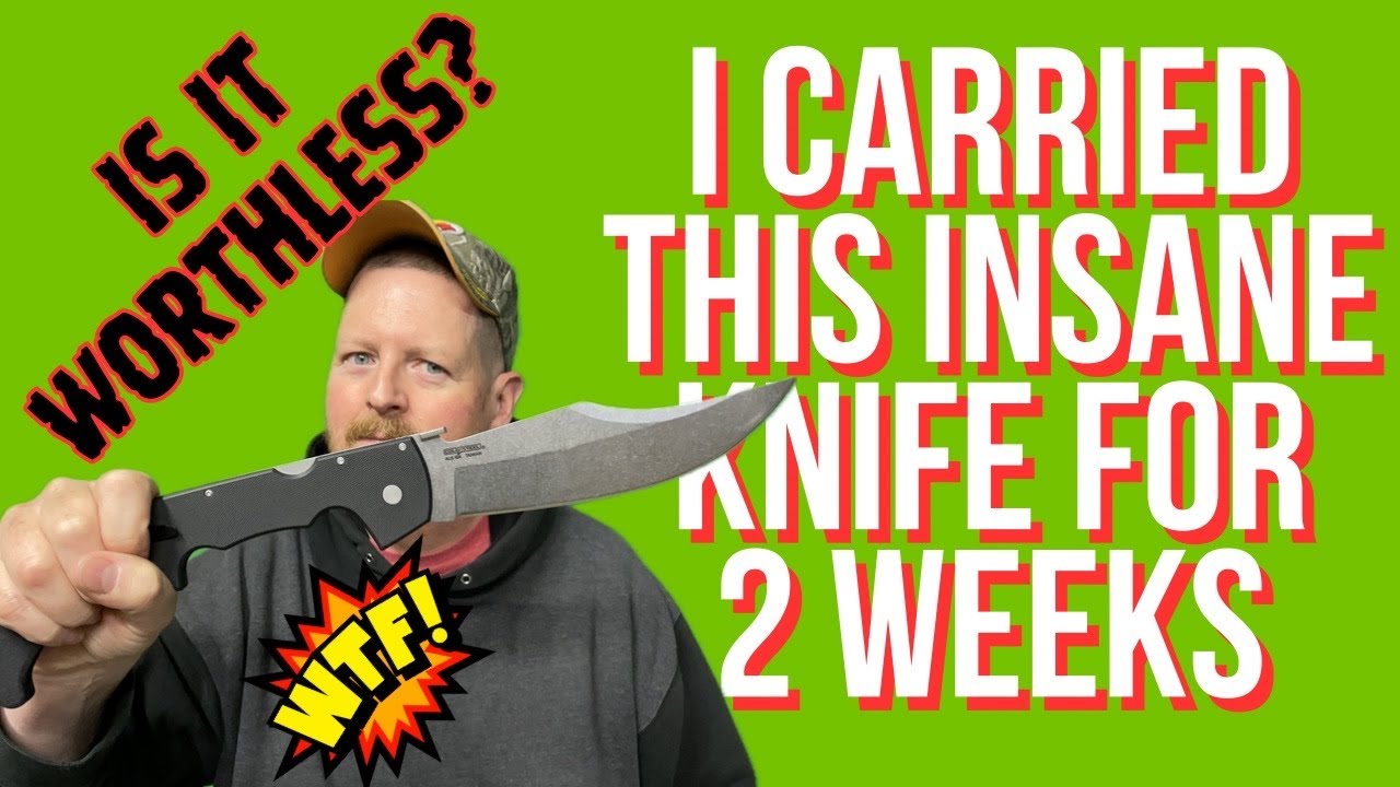 WTF! CAN YOU EVEN USE THIS KNIFE! ESPADA XL, THE CRAZIEST KNIFE EVER ...