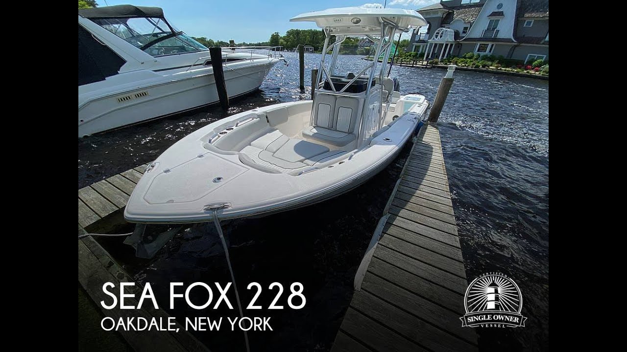 Used 2022 Sea Fox 228 Commander for sale in Oakdale, New York - YouTube