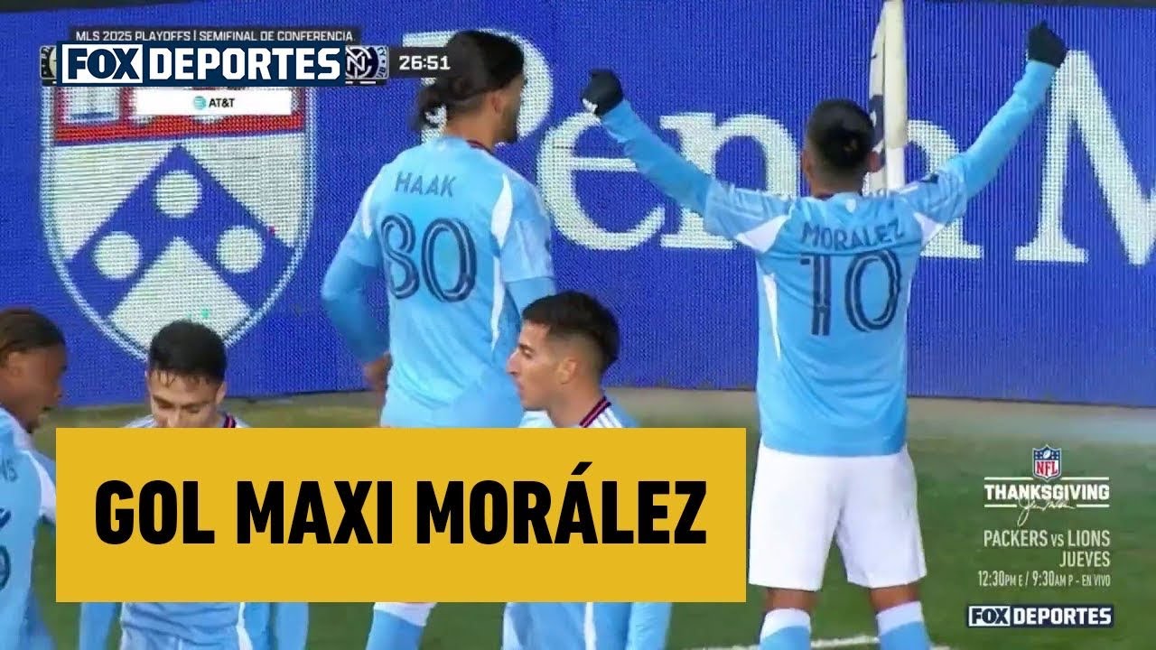 🤩 GOL Maxi Morález | Philadelphia Union 0-1 New York City FC ...