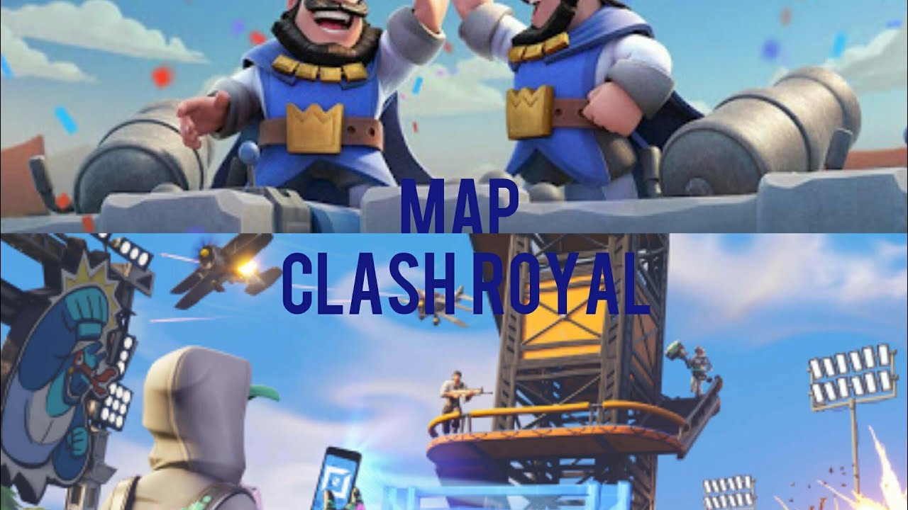 JE CREER UNE MAP CLASH ROYAL - YouTube