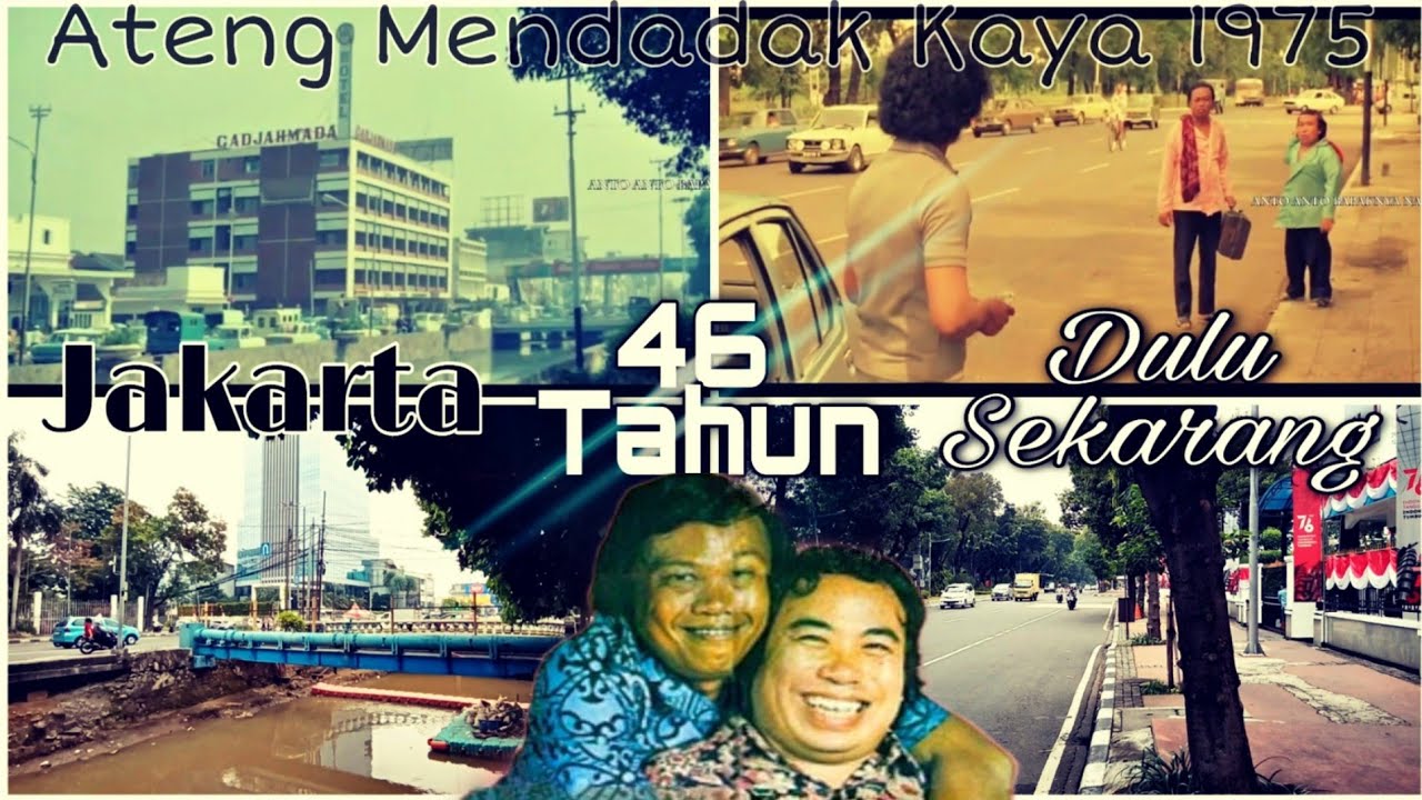 Lokasi Syuting Ateng dan Iskak di film ATENG KAYA MENDADAK 1975 vs ...