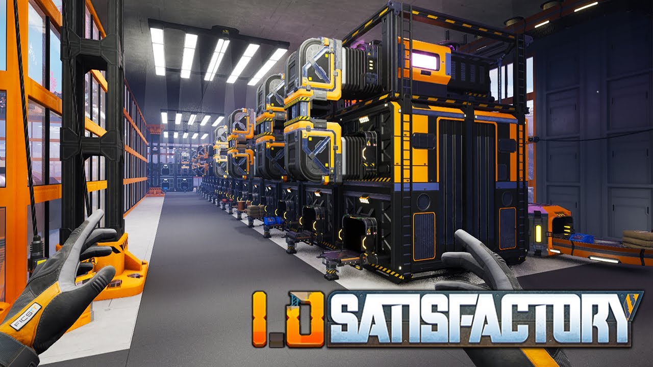 LIVE | Finishing Our Computer Factory & Improving QoL - Satisfactory ...