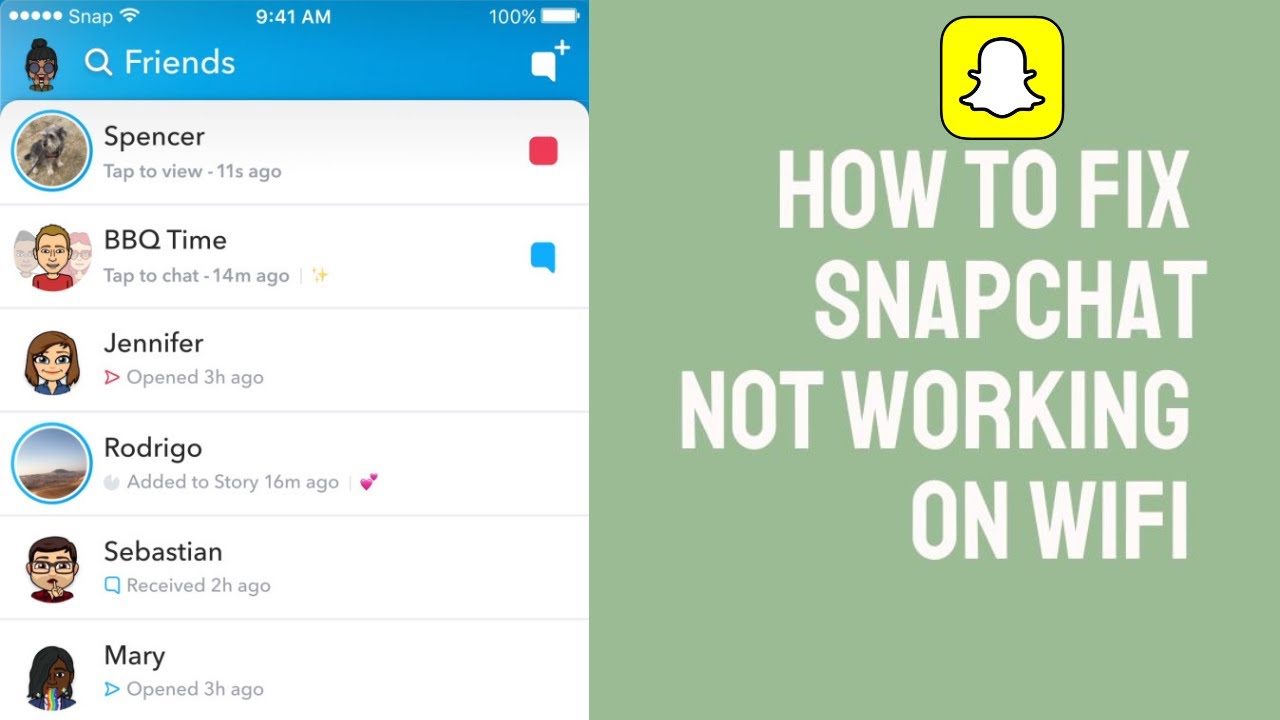 How to Fix Snapchat Wifi Problem | Fix Snapchat Glitches/Lags Problem ...