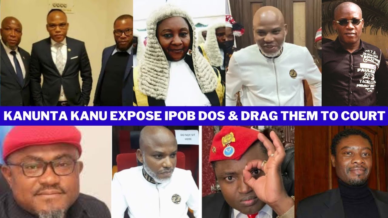 E Don Red! Kanunta Kanu Exposes IPOB DOS Nigeria And Drag Them To Court ...