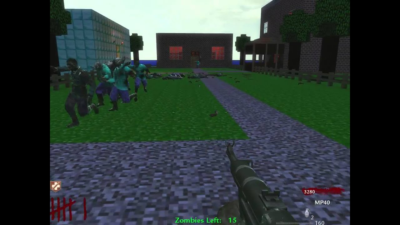 Minecraft custom zombies Pt-3 - YouTube