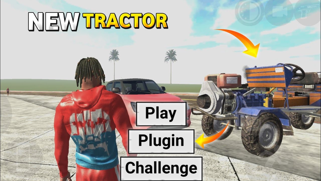 Plugin App New Update 😱 New Mini Tractor + New Buffalo Cheat Codes In Indian Bike Driving 3D ...