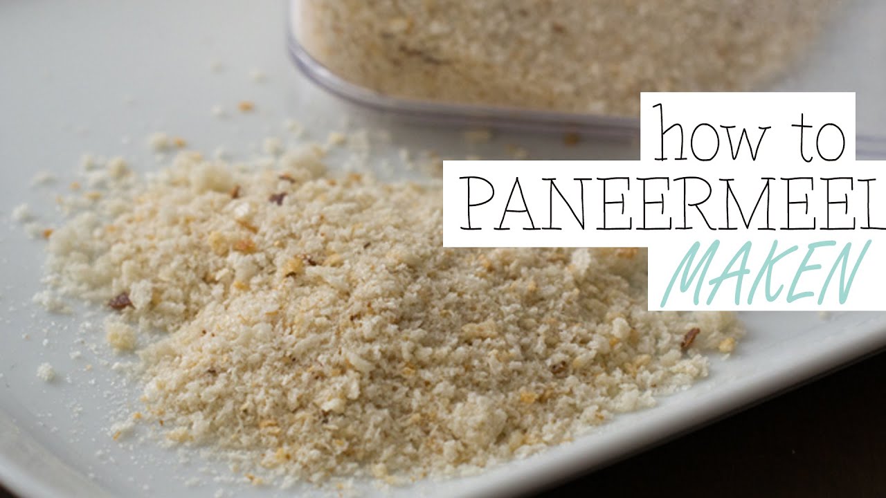 How To: Paneermeel maken - YouTube