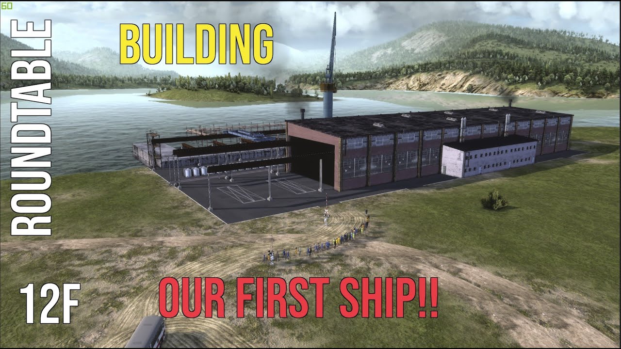 Building our first ship!! | Roundtable Taiga | Episode 12g | Workers ...