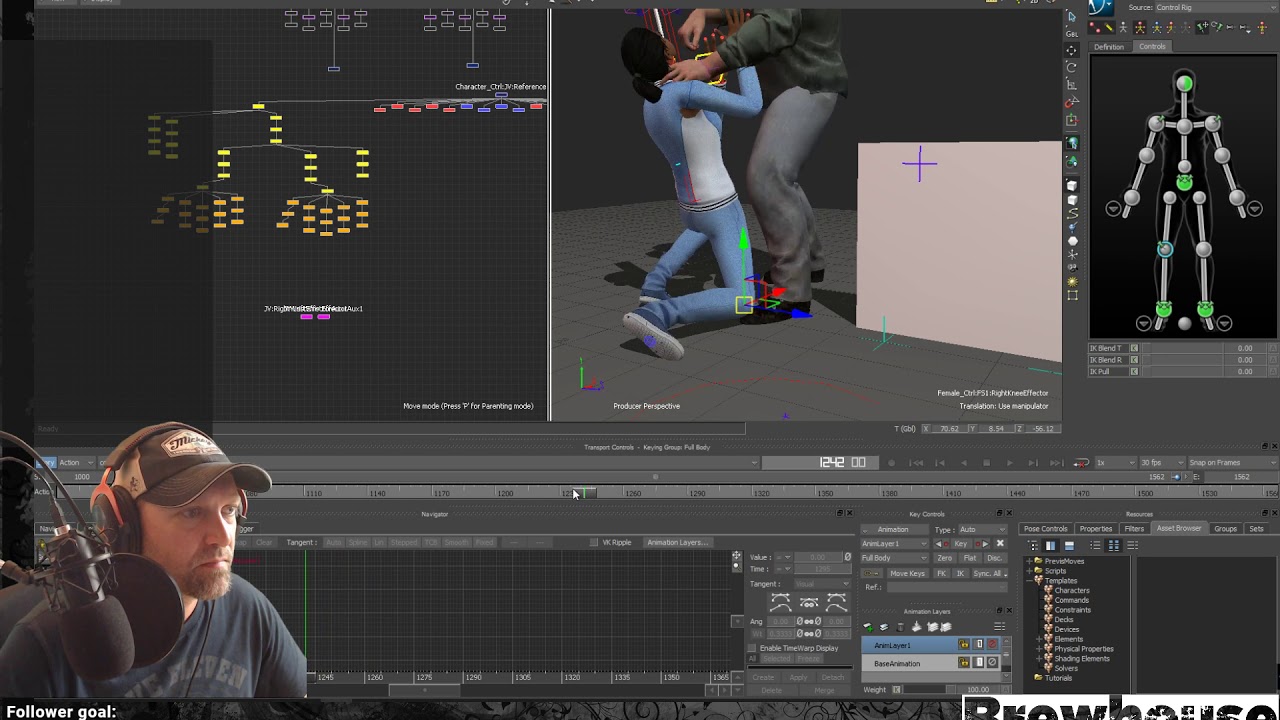 Motionbuilder Tutorial 16 Part 2 Interaction Youtube