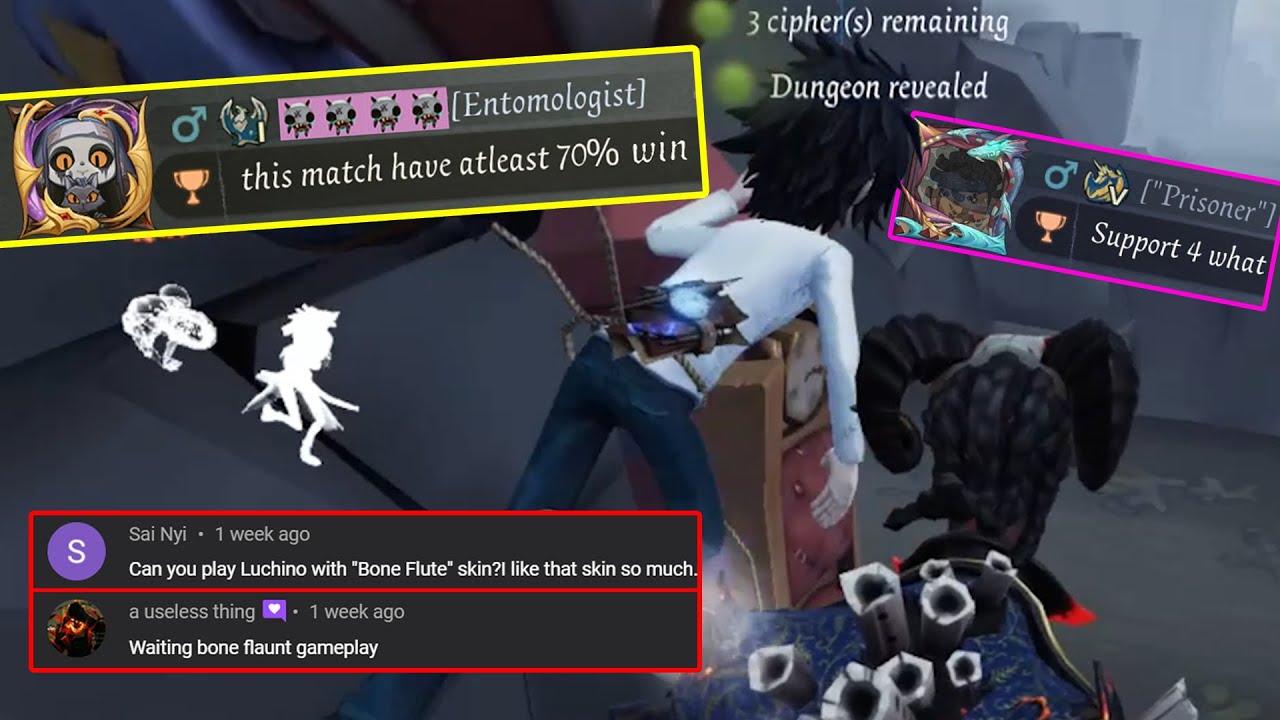 bruh this is a rank match, not tarot crystal ball 😅 | Identity V Bone ...