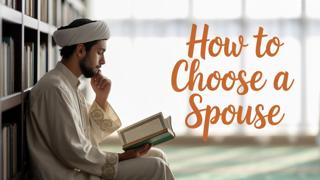 How To Choose A Spouse - Islamic Marriage Series - YouTube