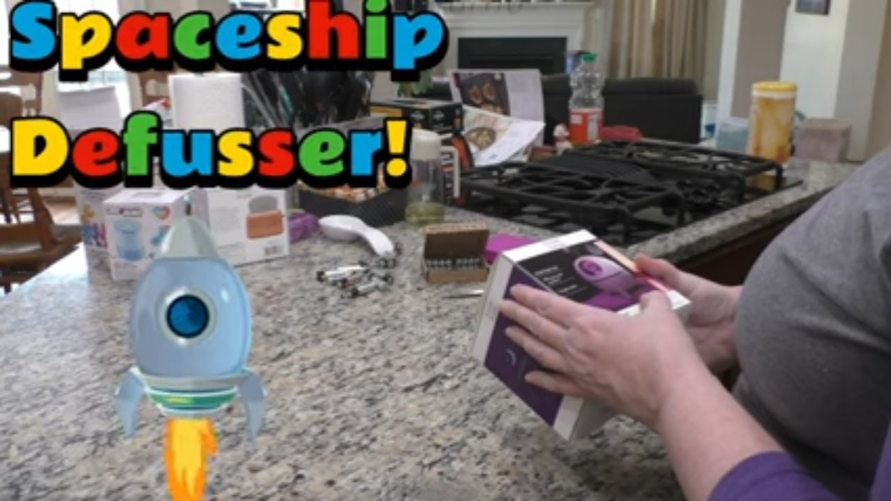 Room To Room Spaceship Diffuser From Five Below Review! 🛸 - YouTube