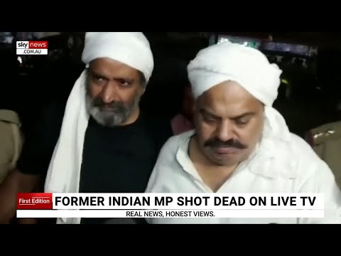 Former Indian MP Atiq Ahmed and brother shot dead on live TV